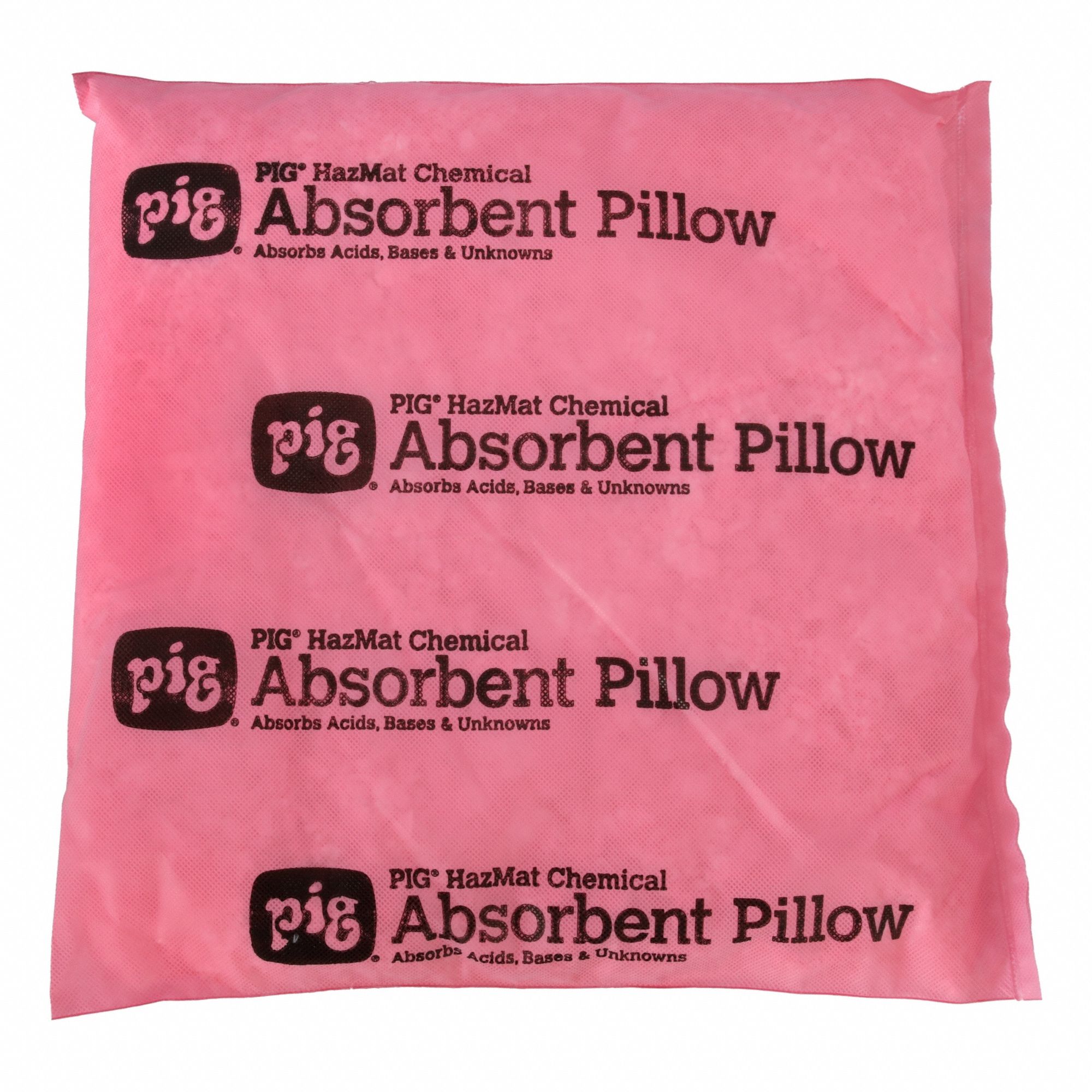 PIG, 17 in x 16 in, Polypropylene, Sorbent Pillow - 30RC85|HR7015 ...