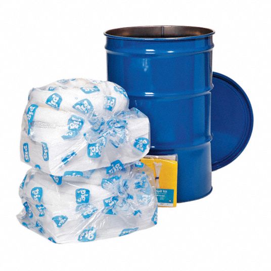 PIG, 30 gal Volume Absorbed Per Kit, (2) Spill Kit Decals/Instructions ...
