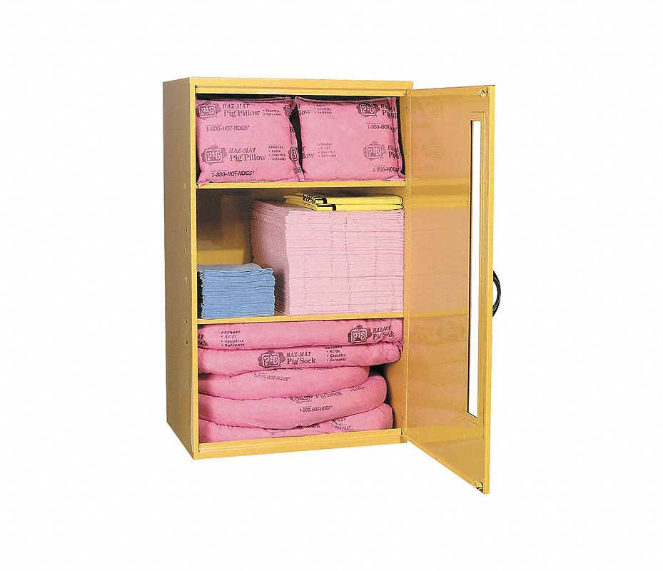 PIG Ácidos, Bases - 30RE71 | KIT328 - Grainger México