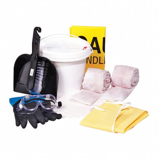 PIG, Box, 3 gal Volume Absorbed Per Kit, Spill Kit Refill - 30RF25 ...