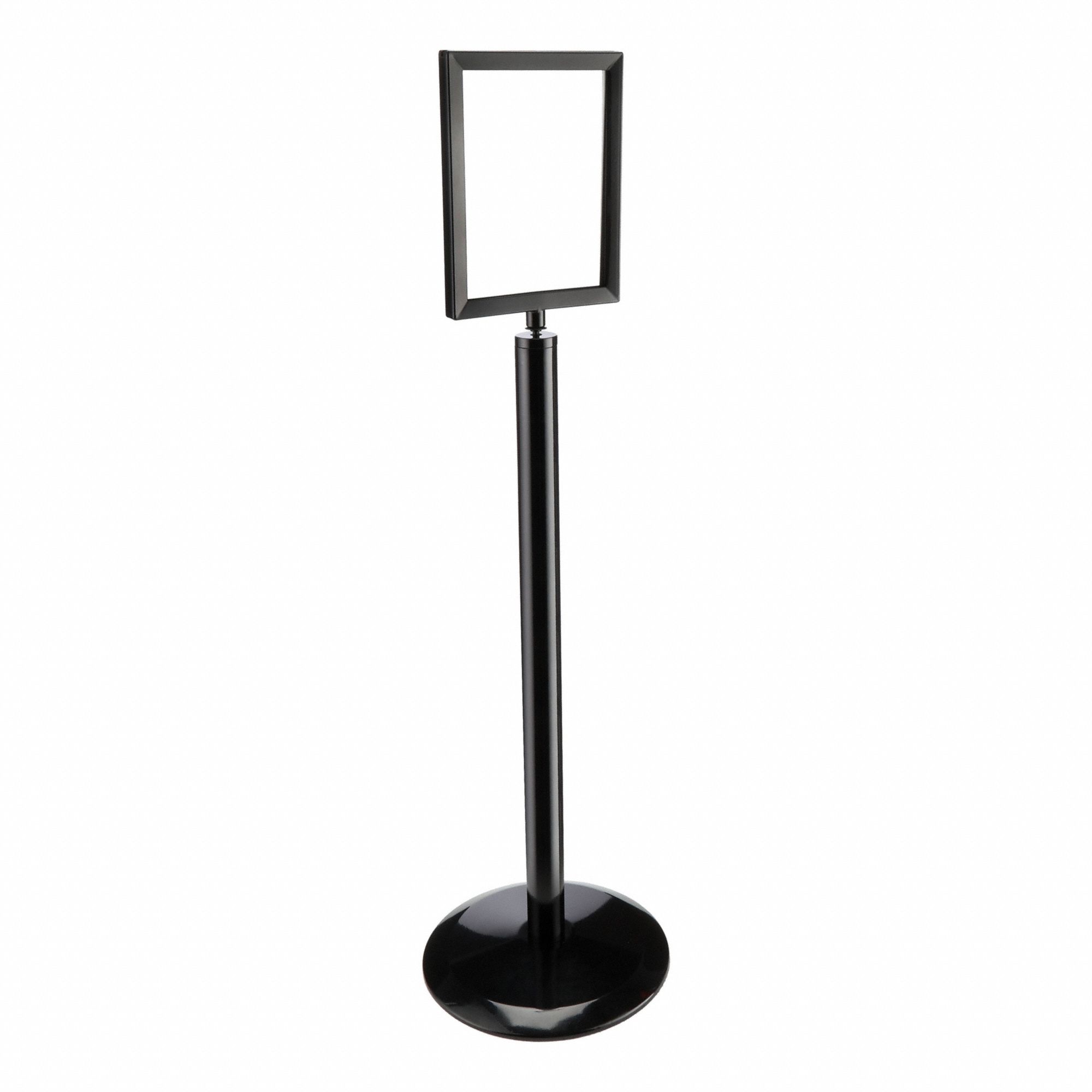 Steel, 46 in Ht, Floor Sign Holder - 30RH81|1310U-33-8511HD-V - Grainger