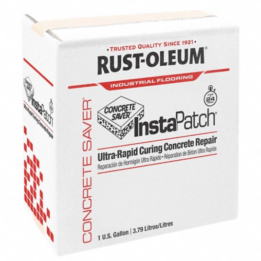 RUST-OLEUM, InstaPatch, Polyurea, Concrete Repair Compound - 30RK20 ...