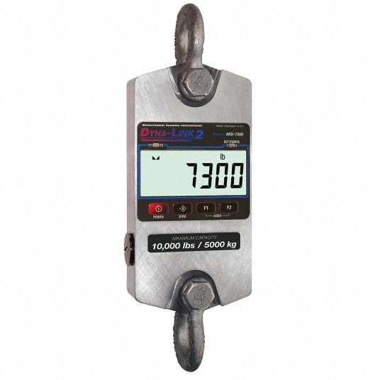 MSI, 10,000 lb Capacity, +/-0.1% Scale Accuracy, Crane Dynamometer ...
