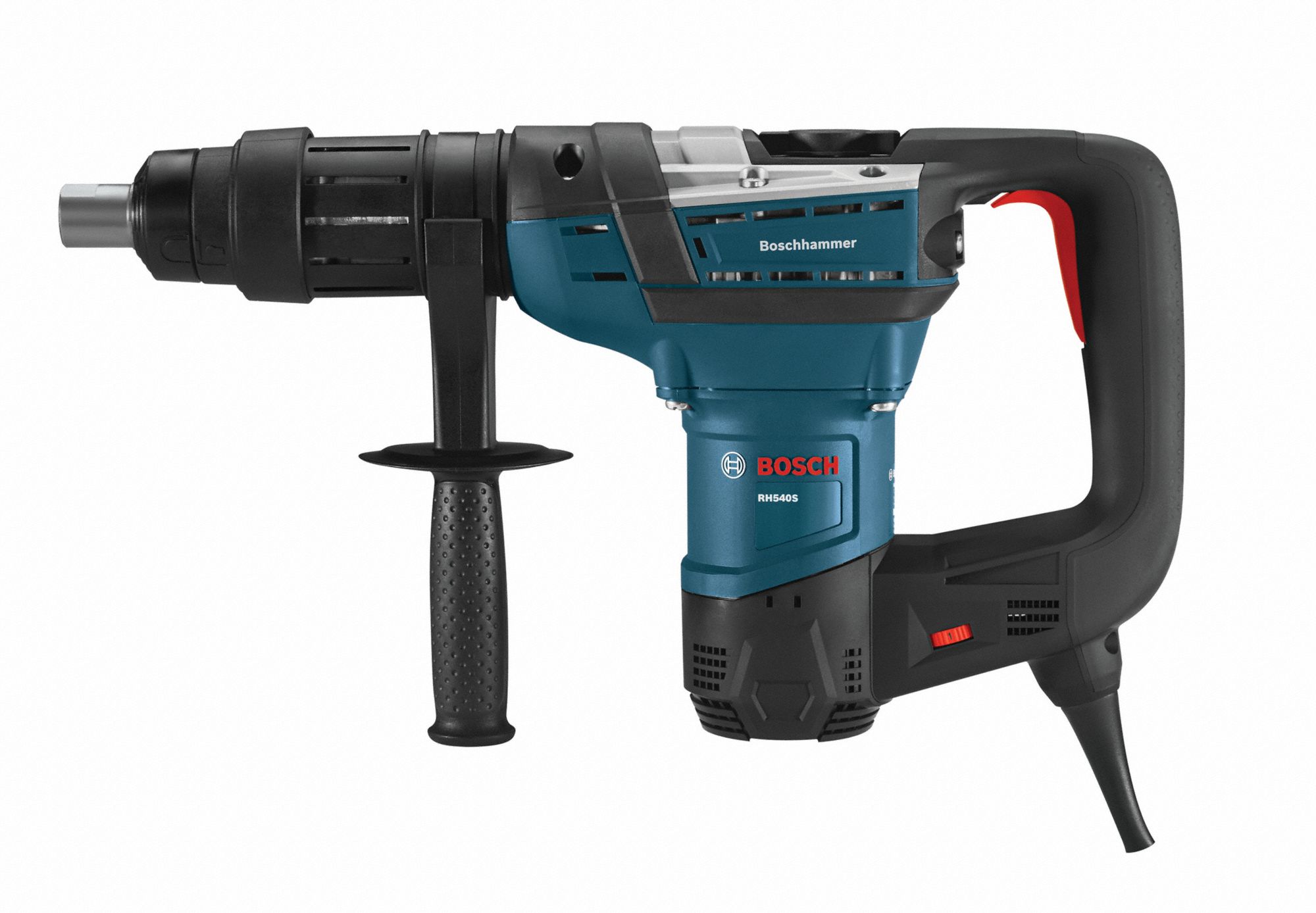 BOSCH Rotary Hammer Kit: Spline, L-Shape, 1 9/16 in Capacity, 6.1 ft-lb ...