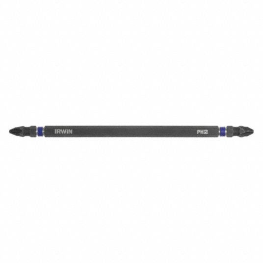 IRWIN, Imperial, Impact, Double Ended Driver Bit - 55EW63|IWAF36DEPH2 ...