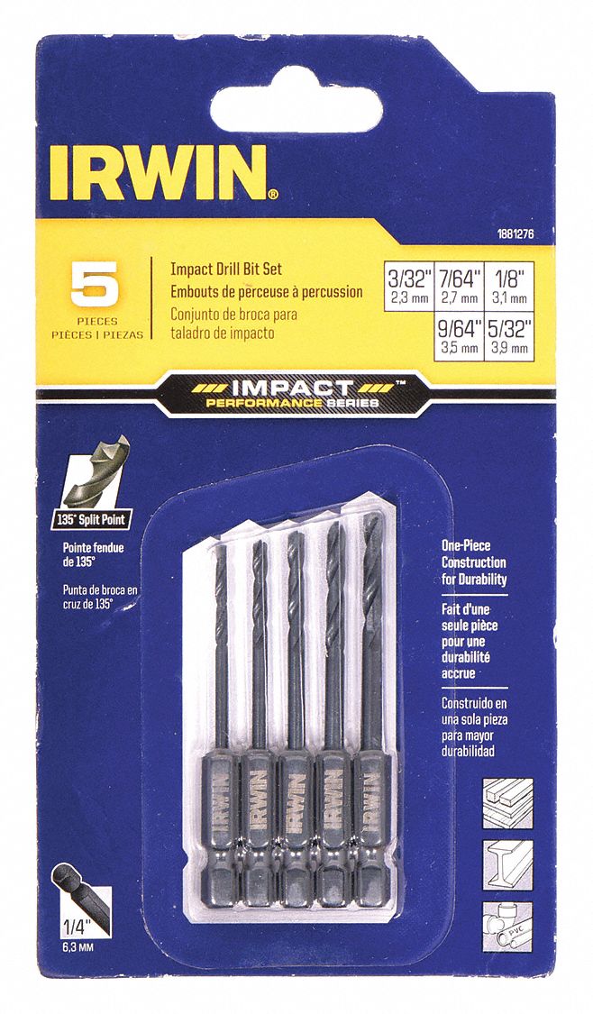 Twist Drill Bit Set - Grainger