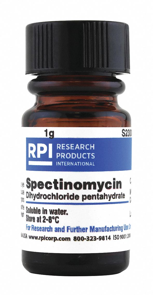 RPI Spectinomycin,1kg - 30UA46|S23000-1000.0 - Grainger