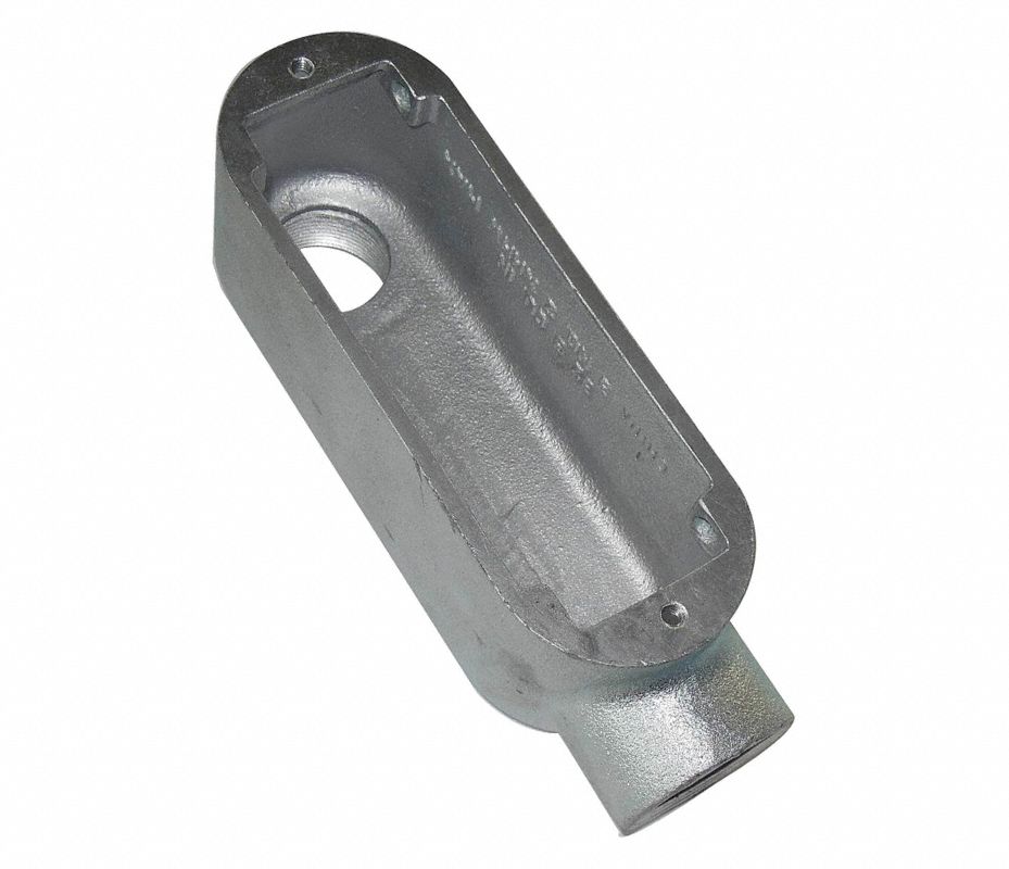 POWER FIRST Salida con Conducto, LB, 1/2", Cuerpo de Conducto de Salida ...