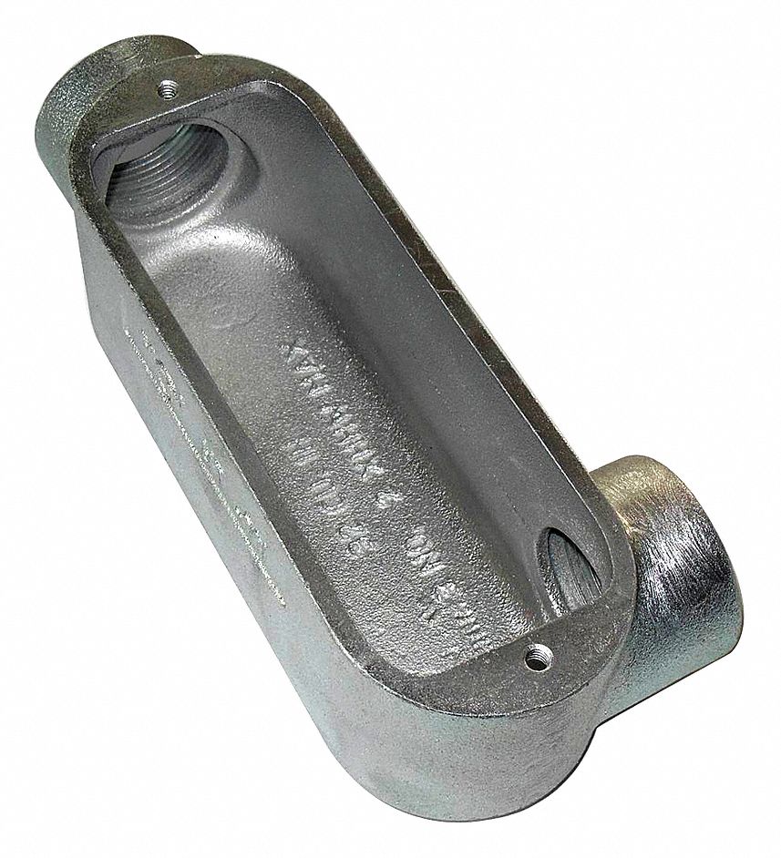 Iron, Threaded Body, Conduit Outlet Body - 30UH08|30UH08 - Grainger