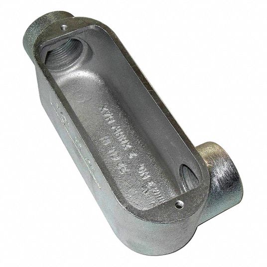 Iron, Threaded Body, Conduit Outlet Body - 30UH08|30UH08 - Grainger