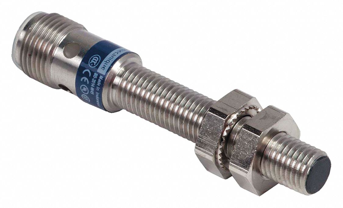 TELEMECANIQUE SENSORS, Built-in Connector, Shielded, Inductive Cylindrical Proximity Sensor ...