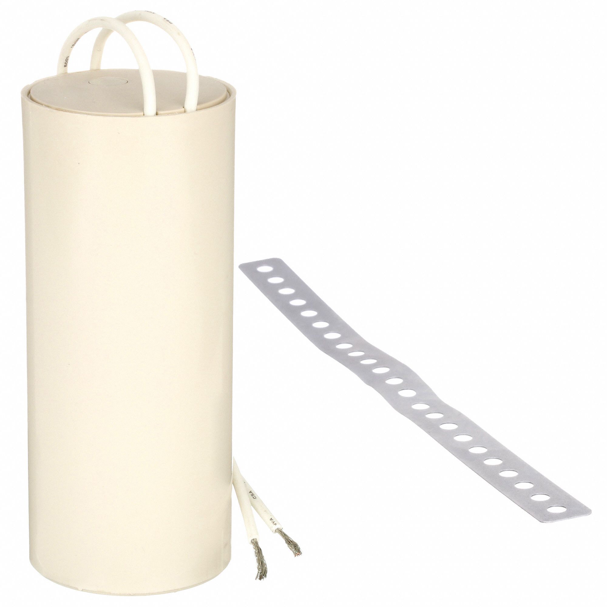 LUMAPRO Dry-Film HID Capacitor: 55 MFD Rating, 120V AC, 1 3/4 in Dia, 4 ...