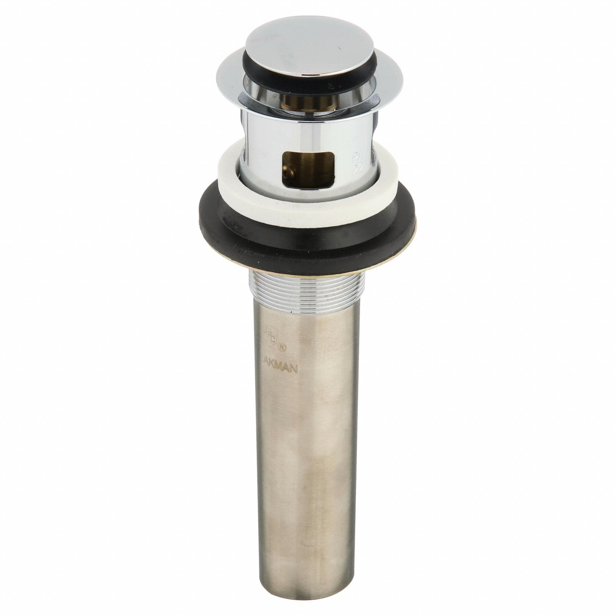 SPEAKMAN, 2 1/8 in Overall Dia, 6 3/4 in Overall Ht, Sink Drain ...