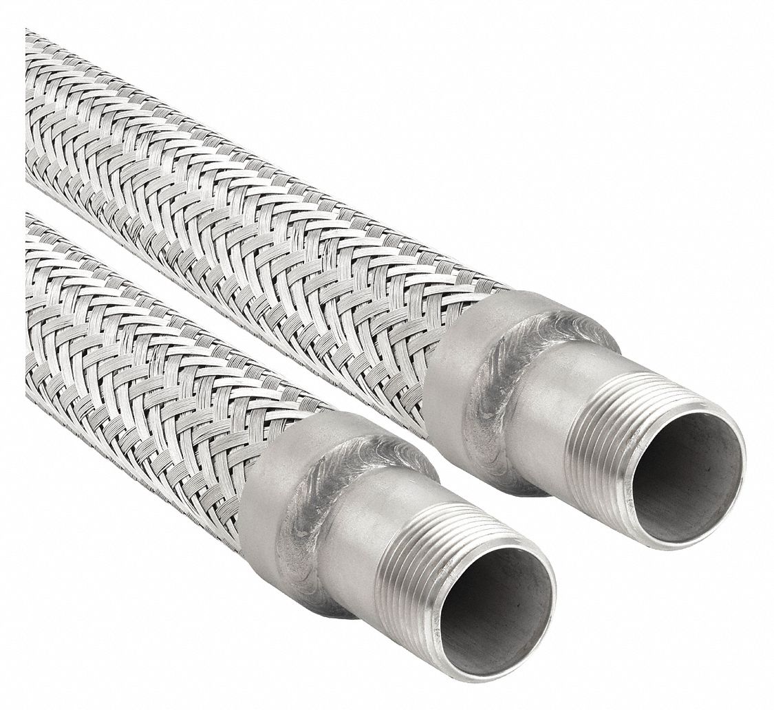 3/4 in Hose Inside Dia., 8 in Dynamic Min. Bend Radius (In.), Flexible ...