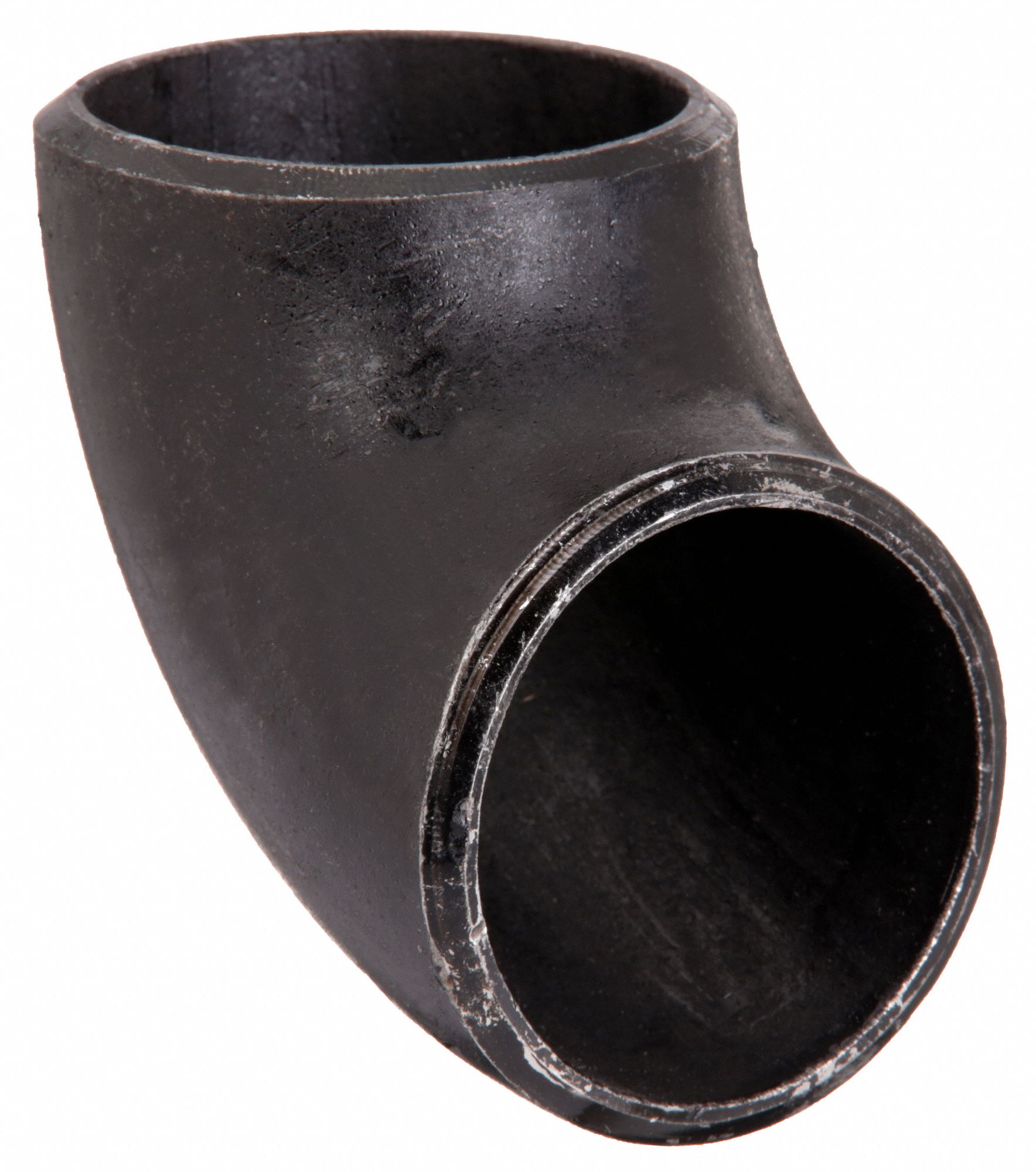 Carbon Steel, 2 in x 2 in Fitting Pipe Size, 90° Short Radius Elbow ...