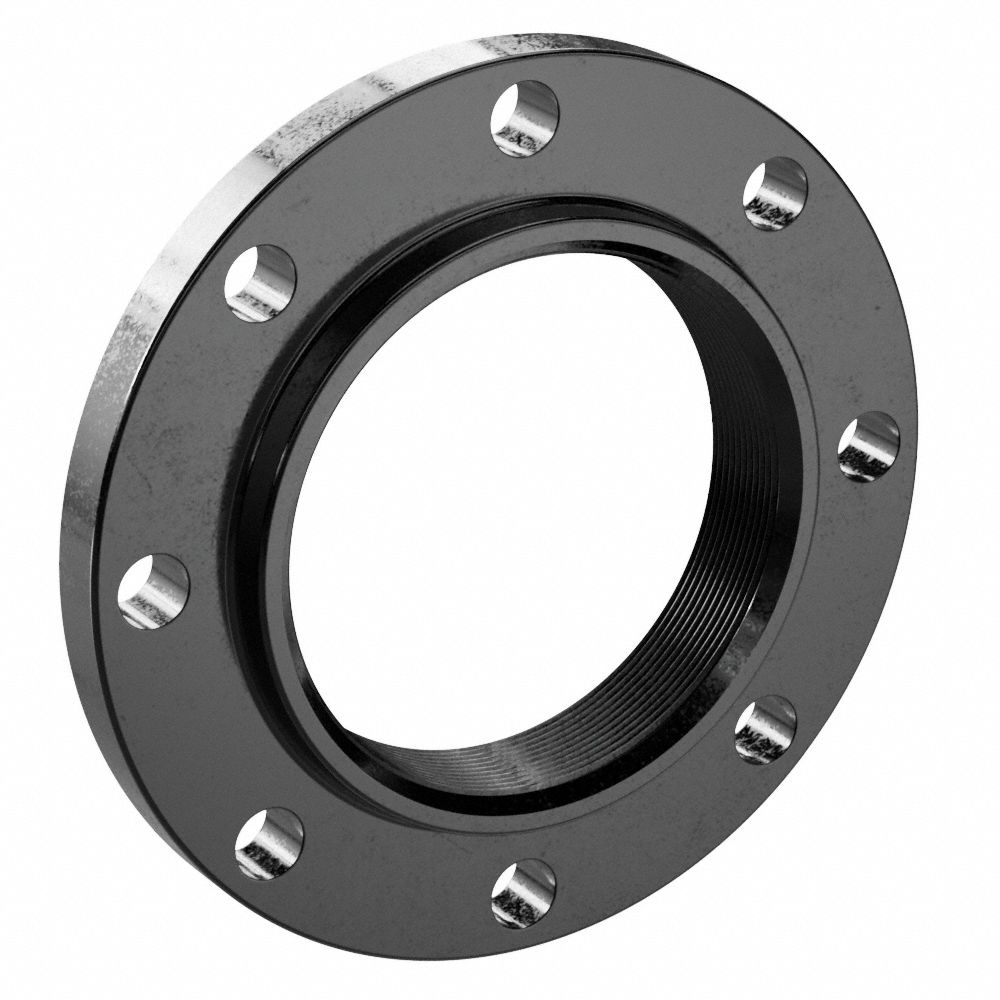 Carbon Steel, Threaded Flange, Pipe Flange - 30WJ18|340-060-000 - Grainger
