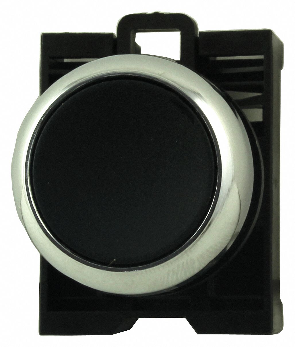 EATON, Black, 22 mm Mounting Size, Flush Push Button - 30XD81|M22M-D-S ...