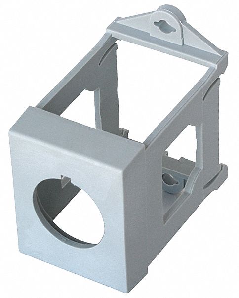 EATON DIN Rail Mounting Aadapter, Gray, Polyester, Size: 22mm - 30XF51 ...