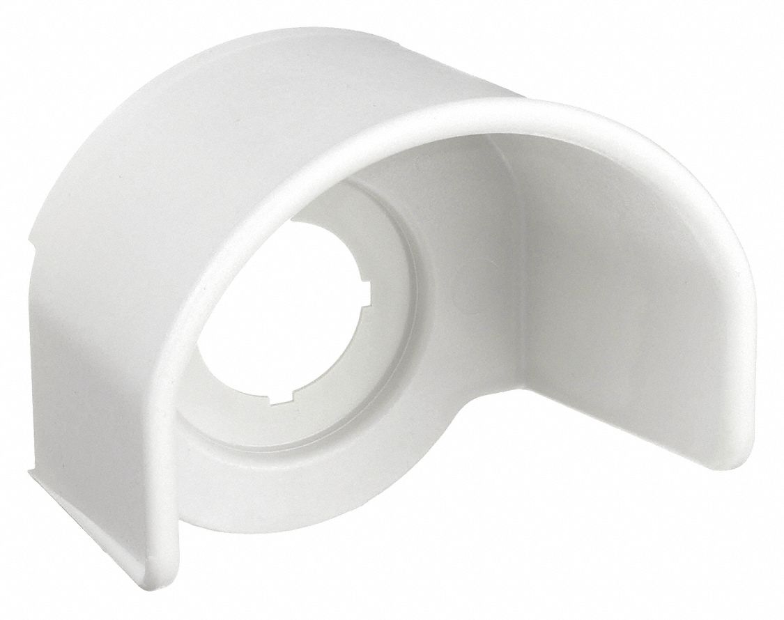 EATON, 22 mm Panel Mounting Hole Dia, Gray, Pushbutton Guard - 30XF56|M22G-XGPV - Grainger