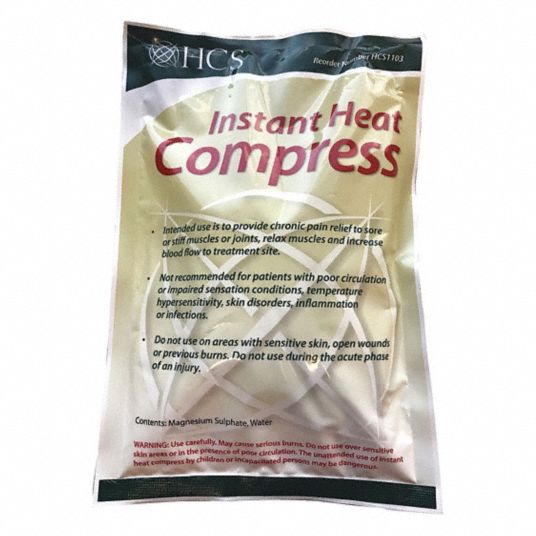 HCS, HCS1103, Instant Hot Compress - 30XH47|HCS1103 - Grainger