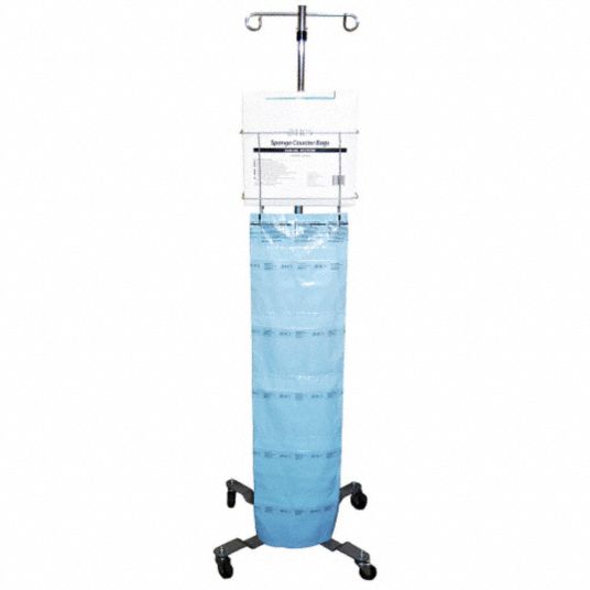 HCS Sponge Counter Bag, 37-13/32" Length, 10" Width, PK 50 - 30XJ03 ...