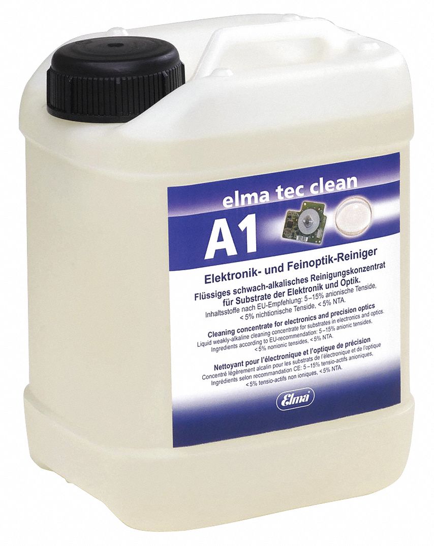 ELMA ULTRASONICS, 10 L Container Size, Liquid, Electronics Cleaner ...