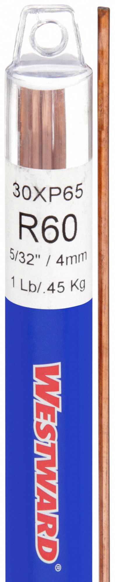 WESTWARD, Carbon Steel, R60, Gas Welding Rod - 30XP65|30XP65 - Grainger