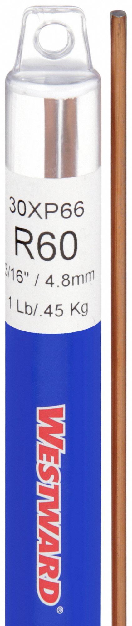 WESTWARD, Carbon Steel, R60, Gas Welding Rod - 30XP66|30XP66 - Grainger