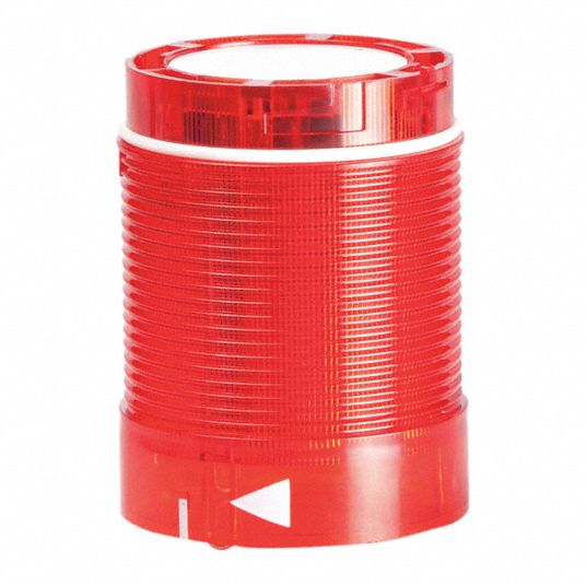 DAYTON Tower Light Module Flashing: 120V AC, Red, 50 mm Dia, 1/12/13/2 ...