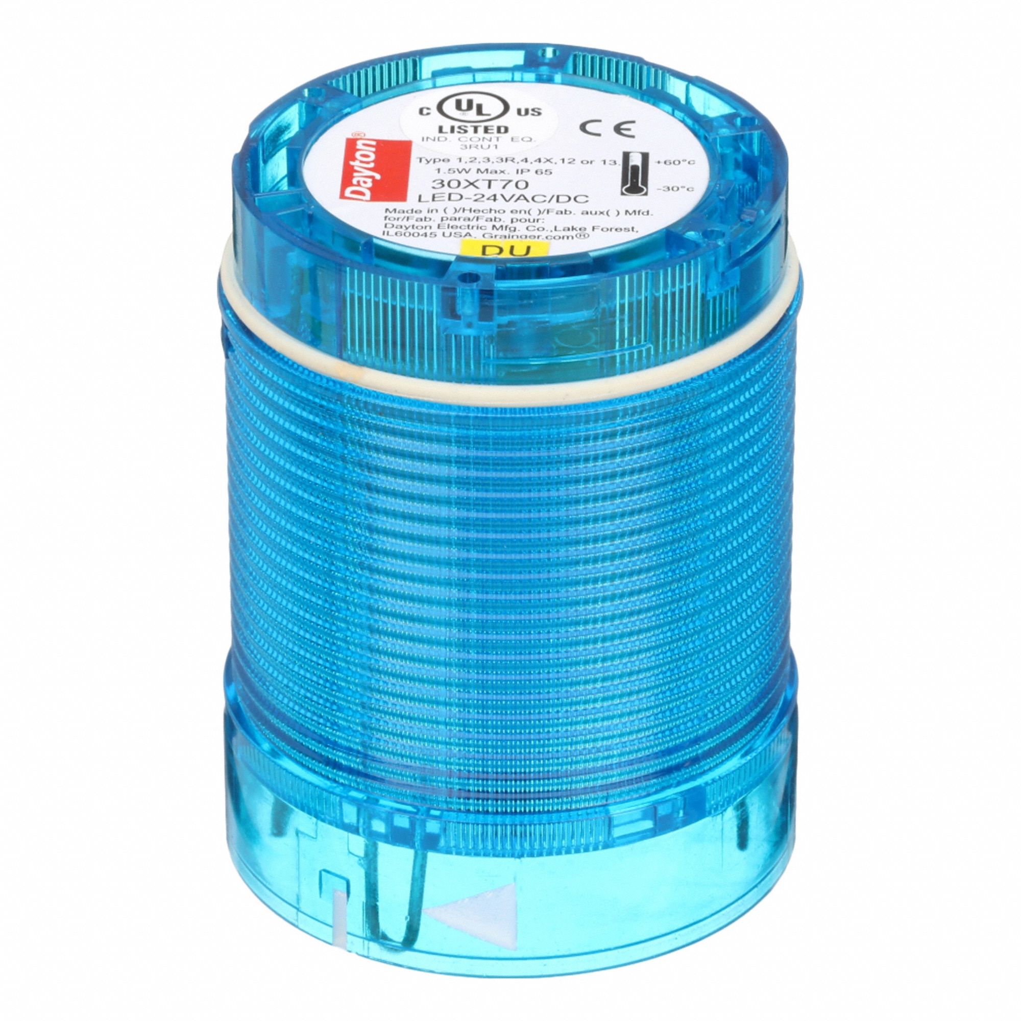 DAYTON, Flashing, 24V AC/24V DC, Tower Light Module - 30XT70|30XT70 ...
