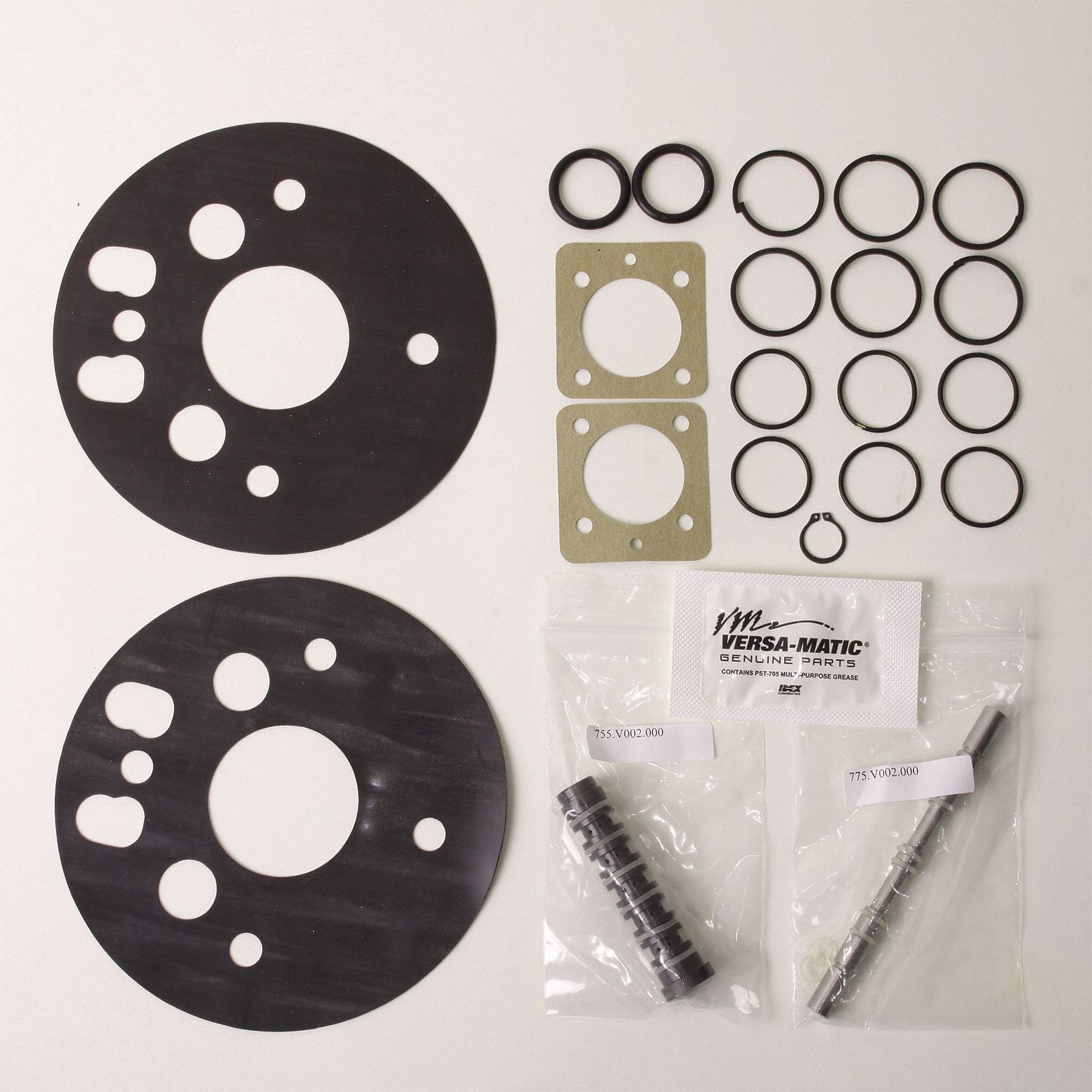 E40 E2 Air End Kit, Air, Fits Brand Versa-Matic - Grainger