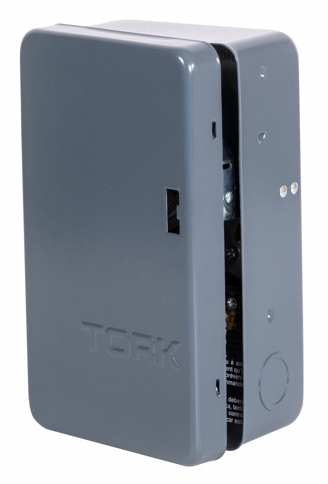 TORK Electromechanical Timer: 24 hr Nominal Max. Time Setting, Steel ...