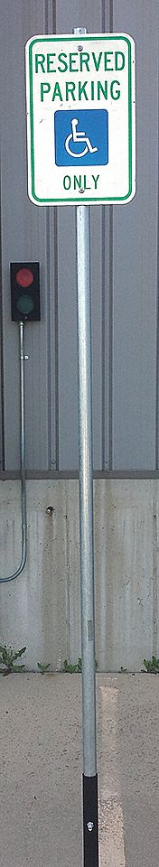 POST GUARD POST SIGN STNDRD FLEXIBLE CONCRETE - 30740 - POS101CM ...