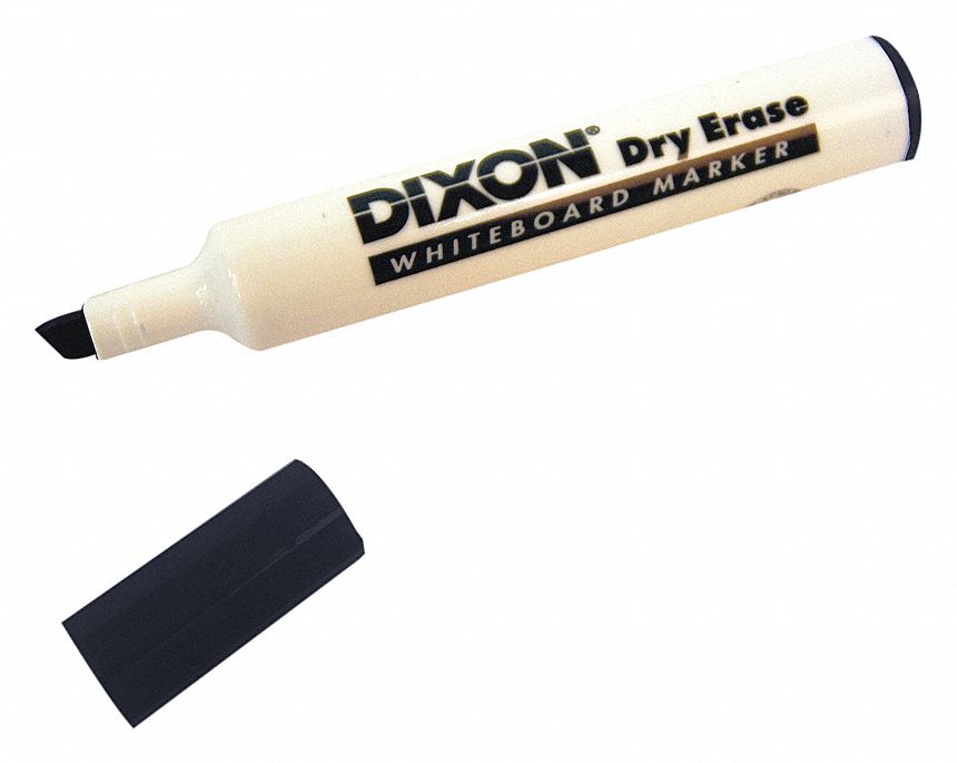 DIXON DRY ERASE MARKER,ROUND,VENTED SAFETY CAP - Wet and Dry Erase ...