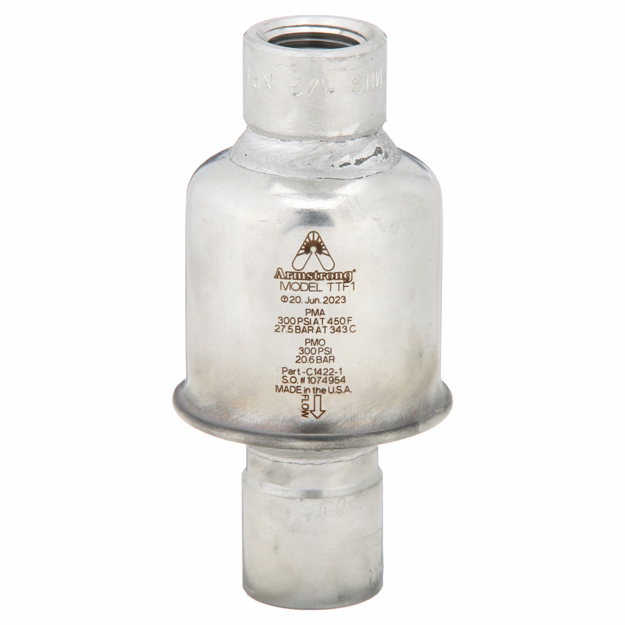 Stainless Steel Body, Straight-Thru Design, Thermostatic Air Vent ...