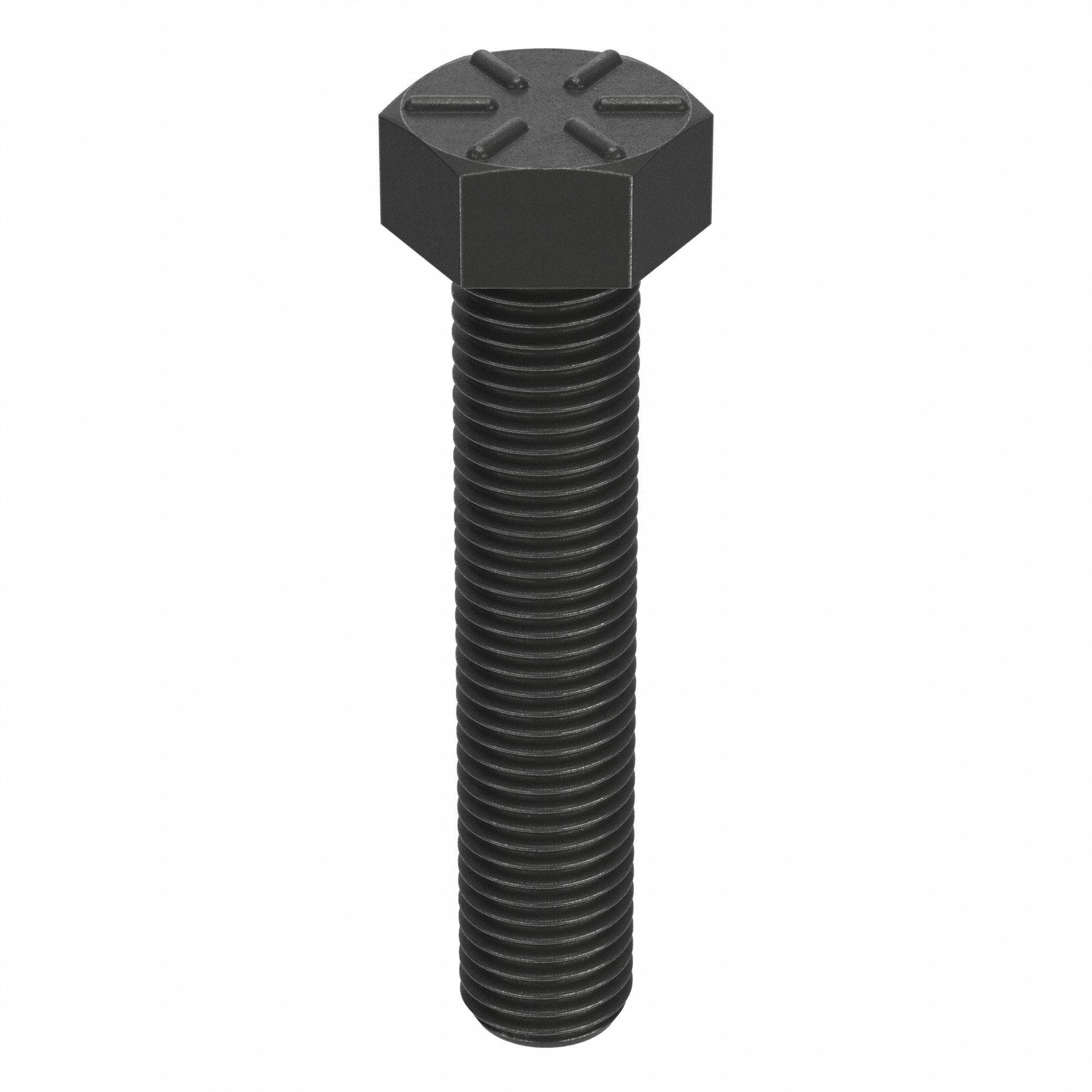 Steel, Grade 8, Hex Tap Bolt - 21C438|U04110.100.0600 - Grainger