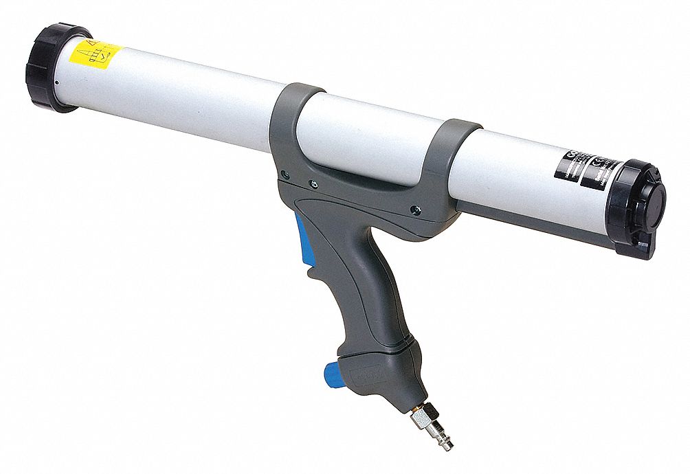 COX CAULK GUN, 10/20 OZ SAUSAGE/PNEUMATIC, WHITE, PLASTIC - 5001 ...