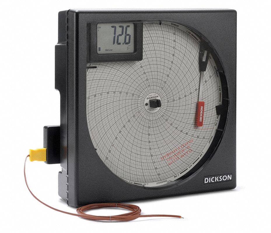 DICKSON Registrador Gráfico de Temperatura,NIST - Registradores de ...