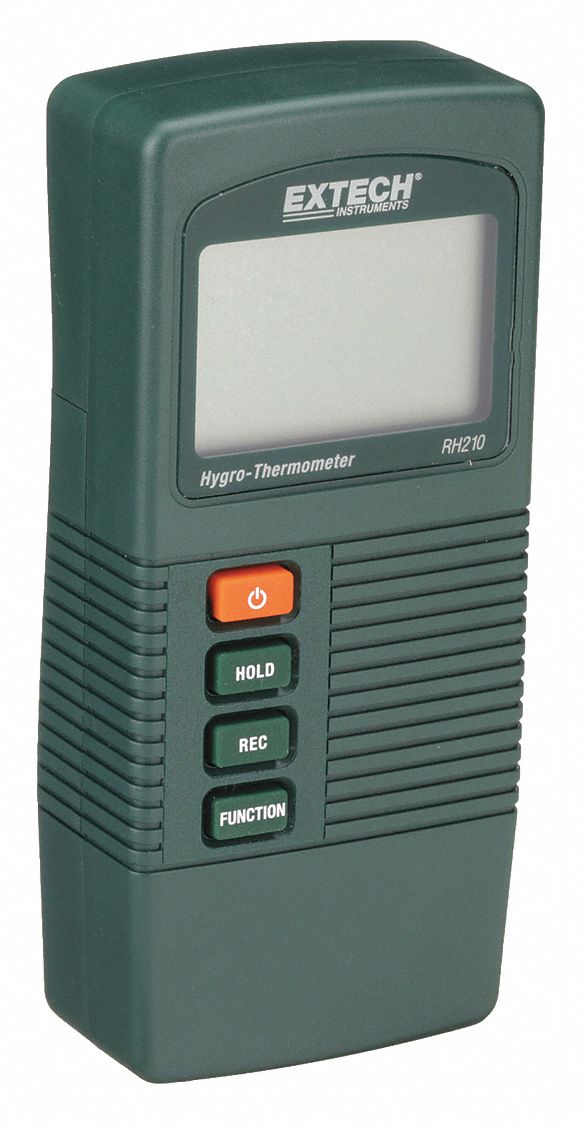 EXTECH, Ambient Temp/Dew Point/Relative Humidity/Wet Bulb Temp, 32°F to ...