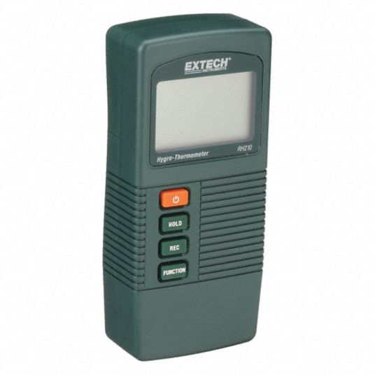 EXTECH, Ambient Temp/Dew Point/Relative Humidity/Wet Bulb Temp, 32°F to ...
