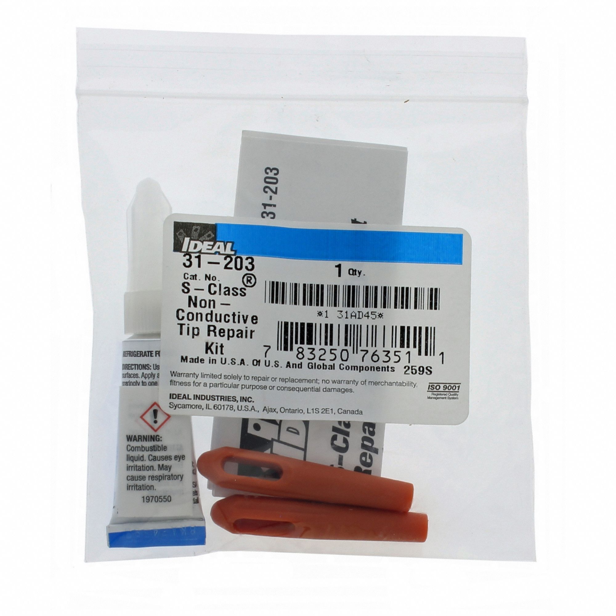 IDEAL Fish Tape Eyelet Kit: 24 AWG – 10 AWG, Fiberglass, 24 AWG Min ...