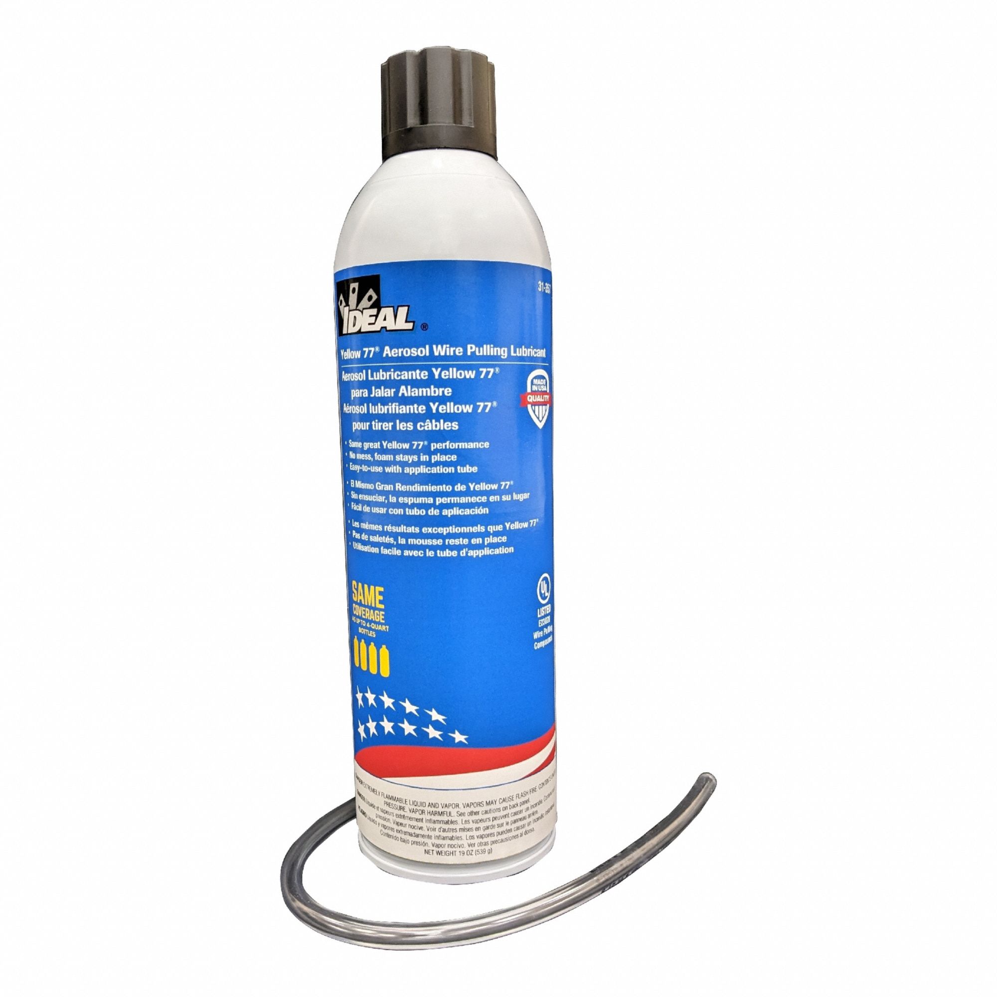 IDEAL, Aerosol Can, 19 oz, Wire Pulling Lubricant - 901WG4|31-357 ...