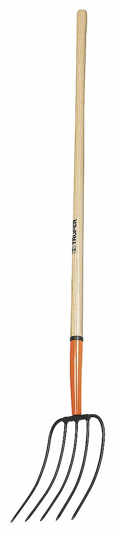 TRUPER Bieldo, Mango de Madera, Longitud del Mango 54", Ancho de ...