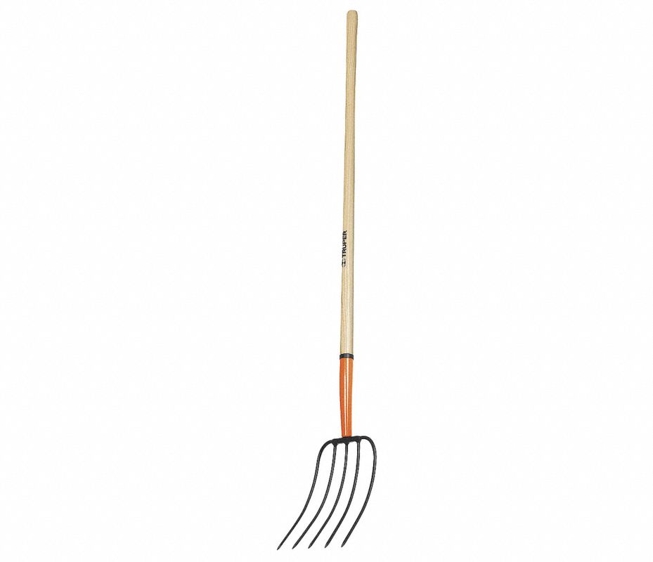 TRUPER Bieldo, Mango de Madera, Longitud del Mango 54", Ancho de ...
