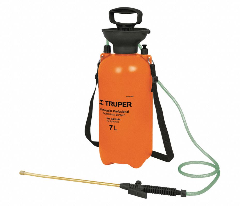 TRUPER Rociador Manual Tipo Portátil 1-1/2 gal. Boquilla de Latón ...