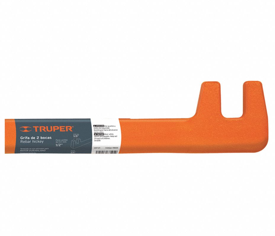 TRUPER Doblador de Varillas,Capacidad 3/4",29"L - Cortadores y ...