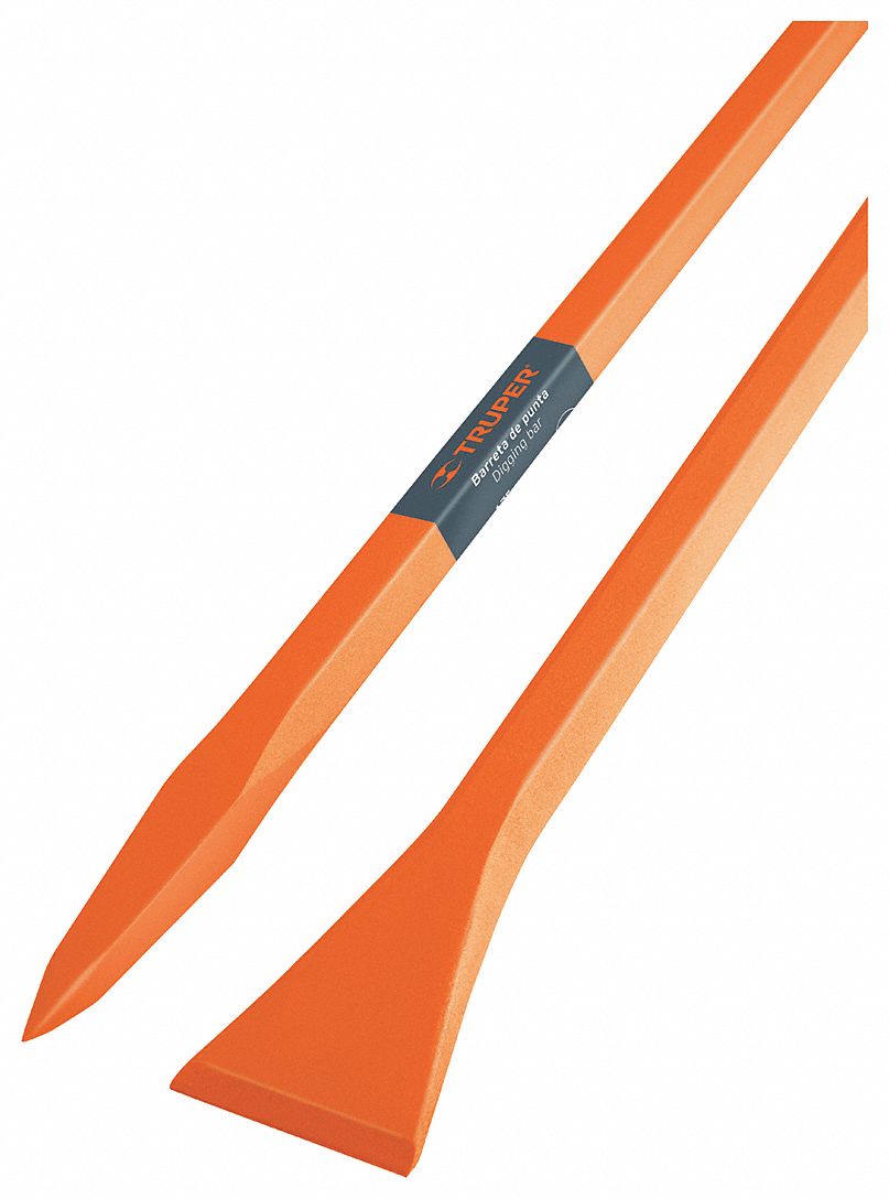 TRUPER Barra de Punta Acero 60" x 1", Naranja - 310VD4 | BAP-150E ...