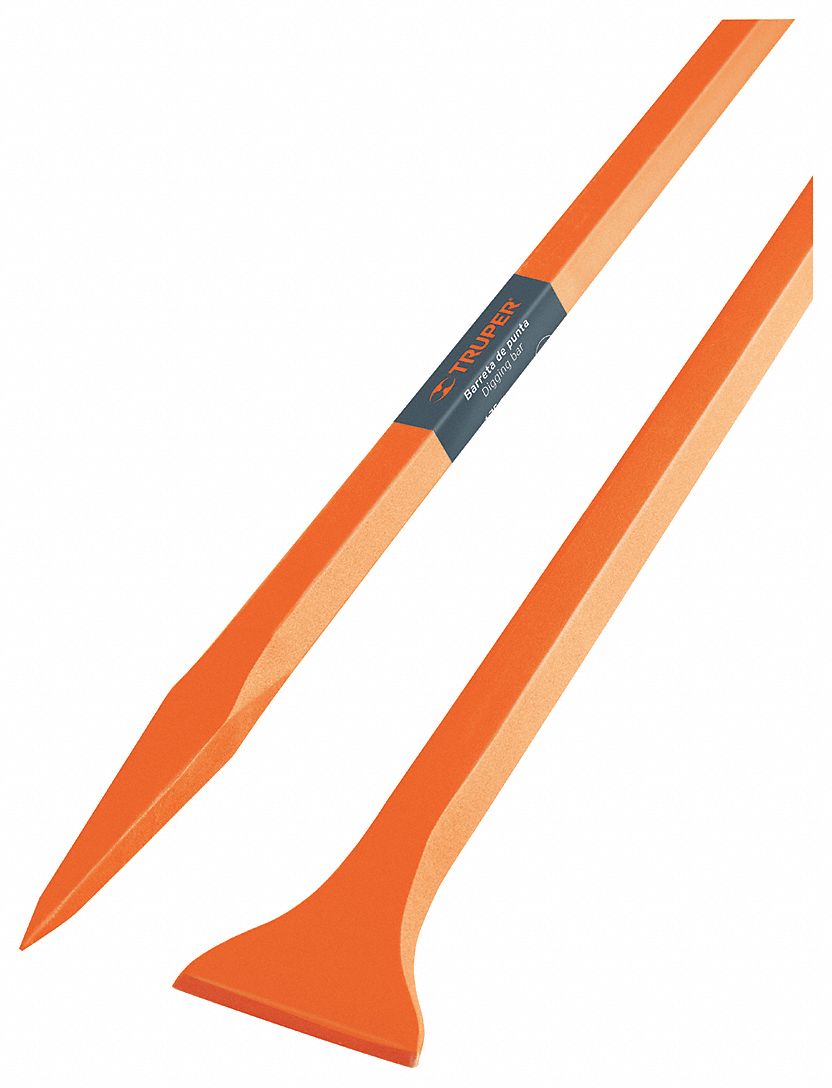 TRUPER Barra de Punta Acero 60" x 1", Naranja - 310VD5 | BAP-150 ...