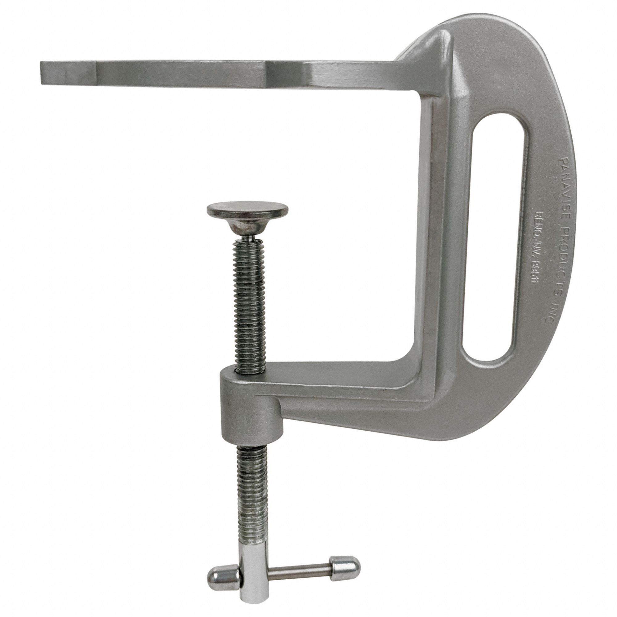 PANAVISE, Cast Zinc, 6 15/16 in Overall Lg, Clamp-On Vise Base - 40N535 ...