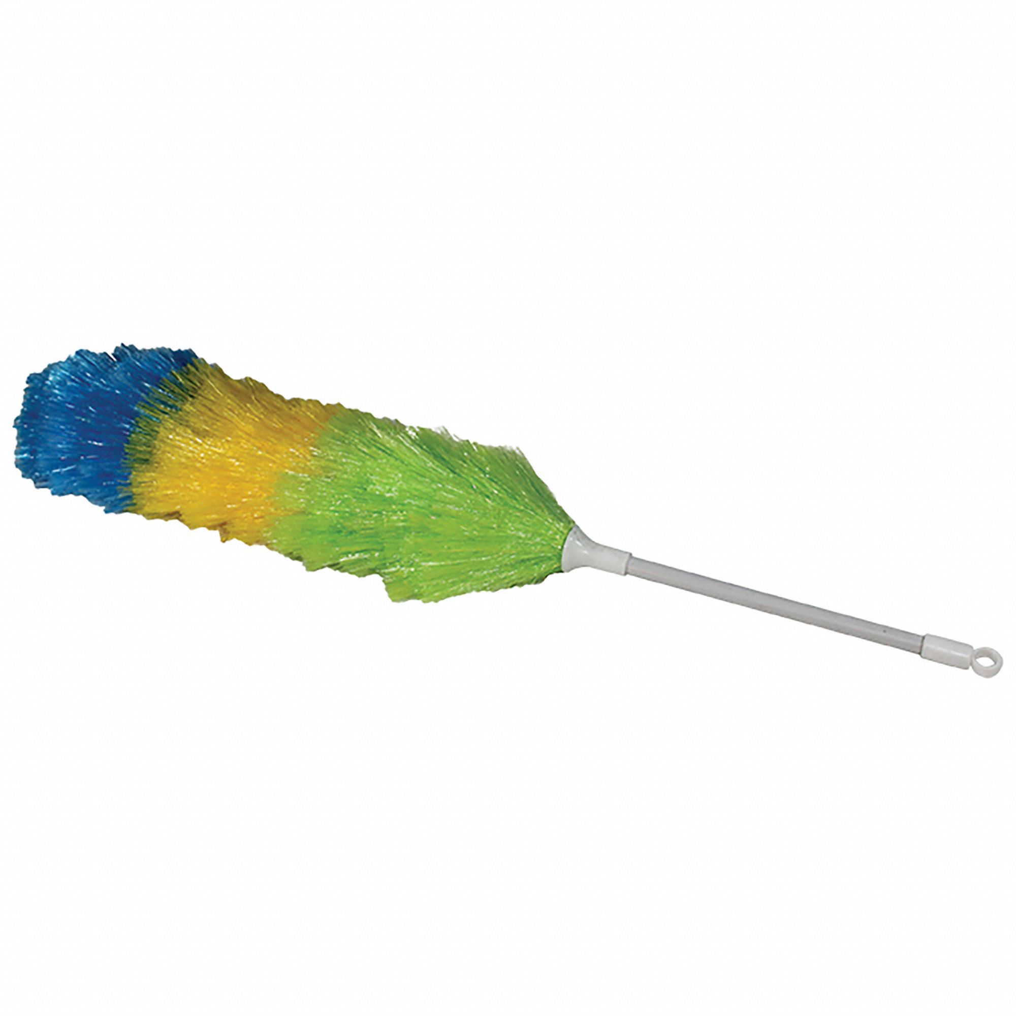 TOUGH GUY Duster: 23 1/2 in Head Lg, 4 1/2 in Head Wd, Multi-Color ...